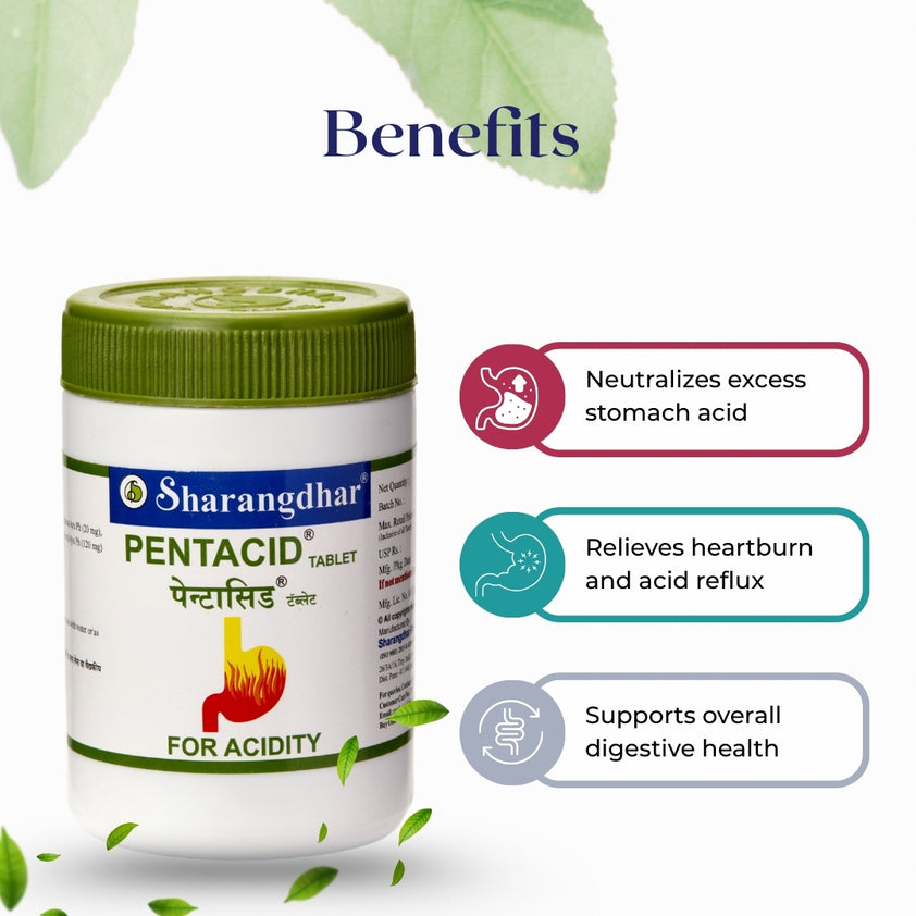 Pentacid - Ayurvedic antacid – Sharangdhar