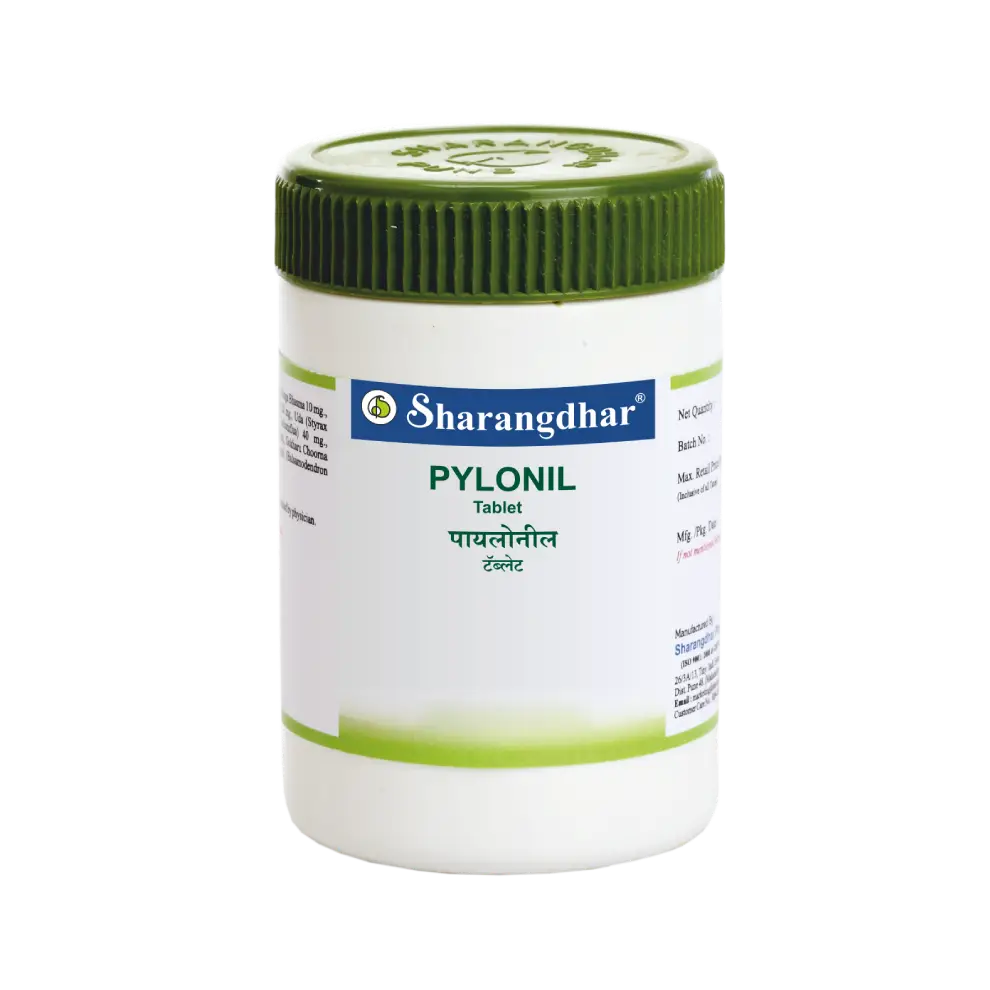 Pylonil - Ayurvedic Piles & Hemorrhoid Treatment Tablets | Sharangdhar
